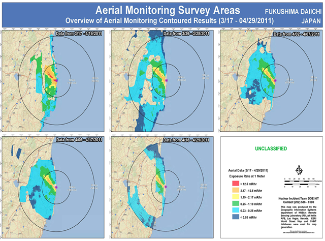 Radiation-Contaminated Area Spans 800 Square Km, New Map Shows ...